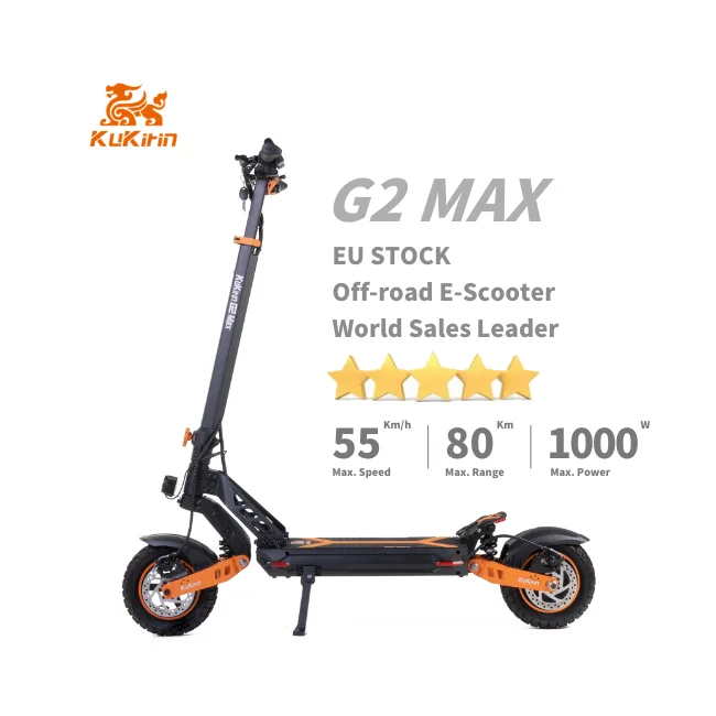 Best Kukirin G2 MAX Electric Scooter 1000W Motor Electric Scooters ...