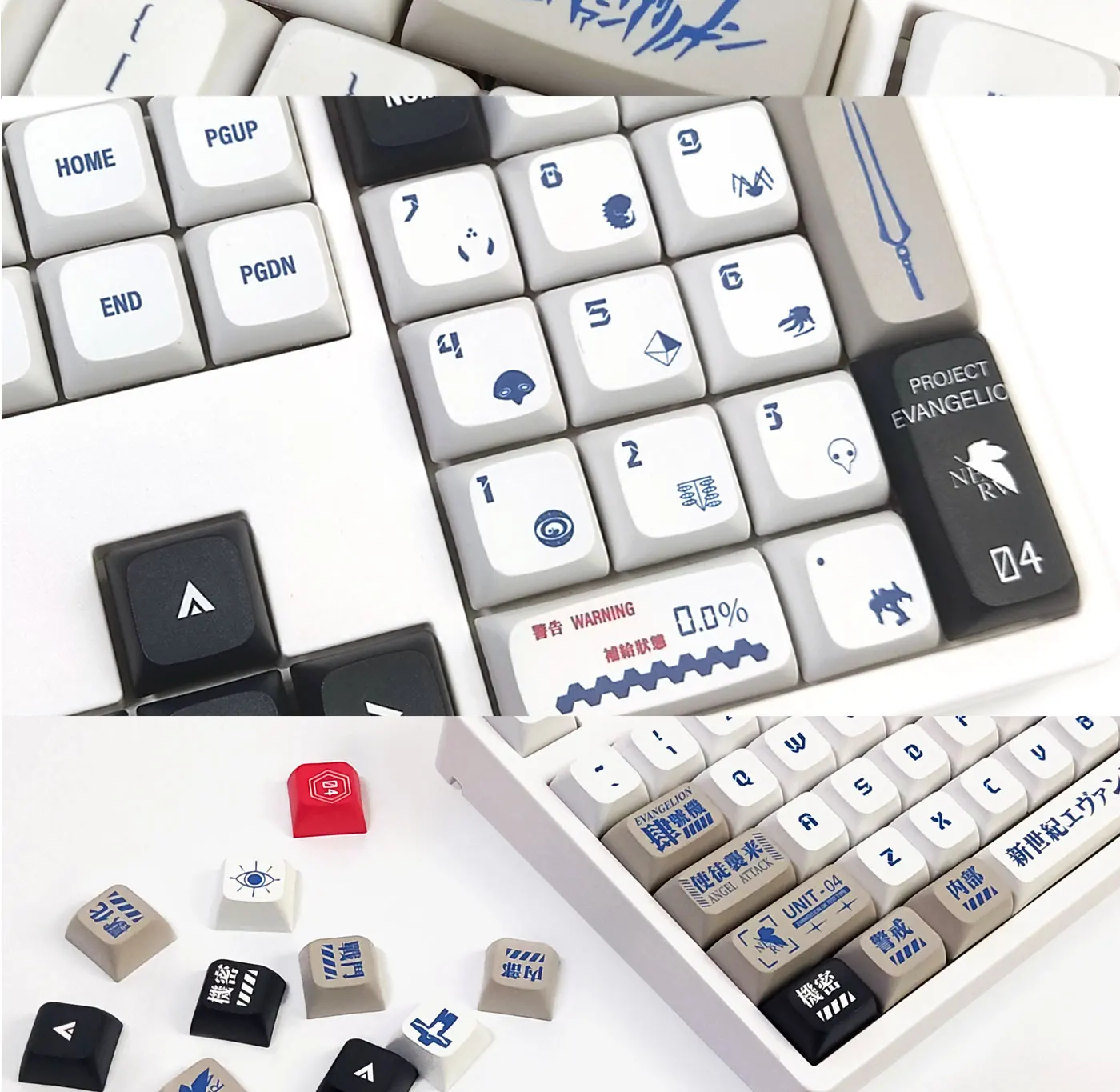 Xda Profile Custom Replaceable Boys ' Game E-sports Energy Gray Spell ...