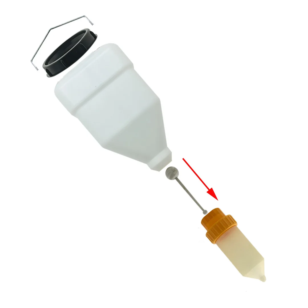 5.5L Hanging Sauce Dispenser - Perfect for Restaurant Kitchens