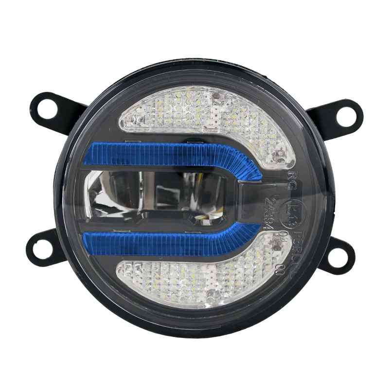 Led Fog/driving Lights Tuff Plus Drl 90mm Car Offroad Daytime Running ...