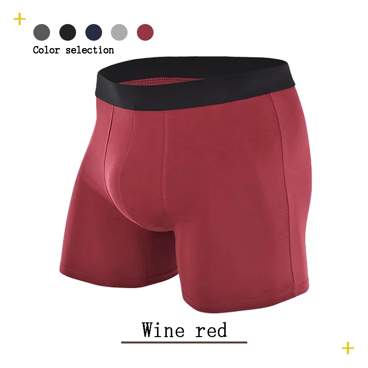 Yiqun Men's Boxer Briefs - High-Quality Elastic Underwear
