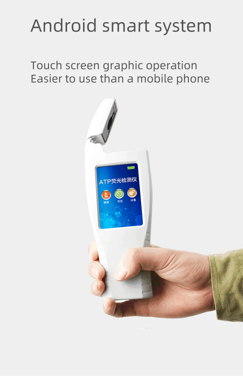 Factory Price Testing Equipment Bacteria Germ Detector ATP Meter Swab ...