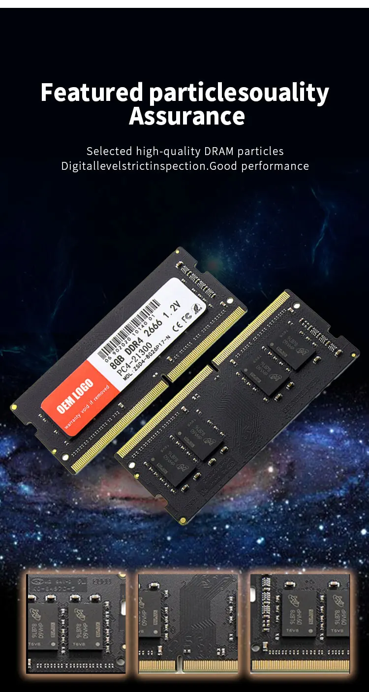 Furrylife Factory Memoria Ram Sodimm Ddr4 4gb 8gb 16gb 2666mhz Ram For Laptop Notebook 1.2v Ram ...