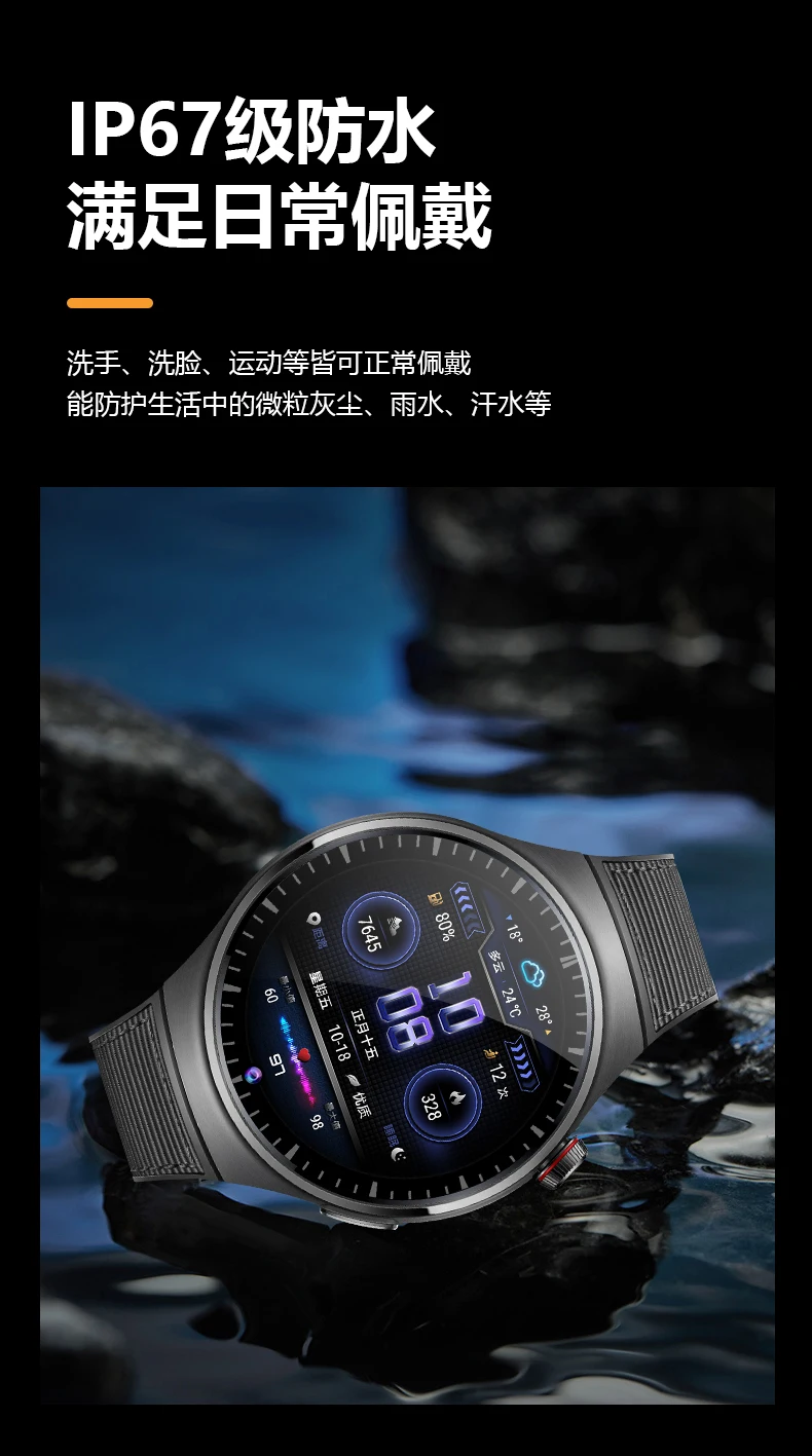 Private Model 2024 4g 5g Smart Watch N61 Amoled High Definition Round ...