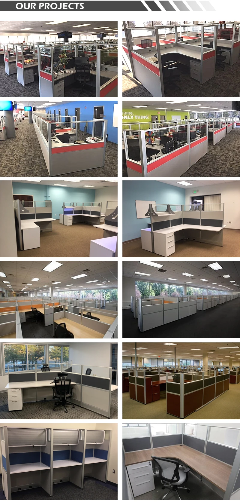 Sound Proof Office Cubicles - 2/4/6 Seater Workstations