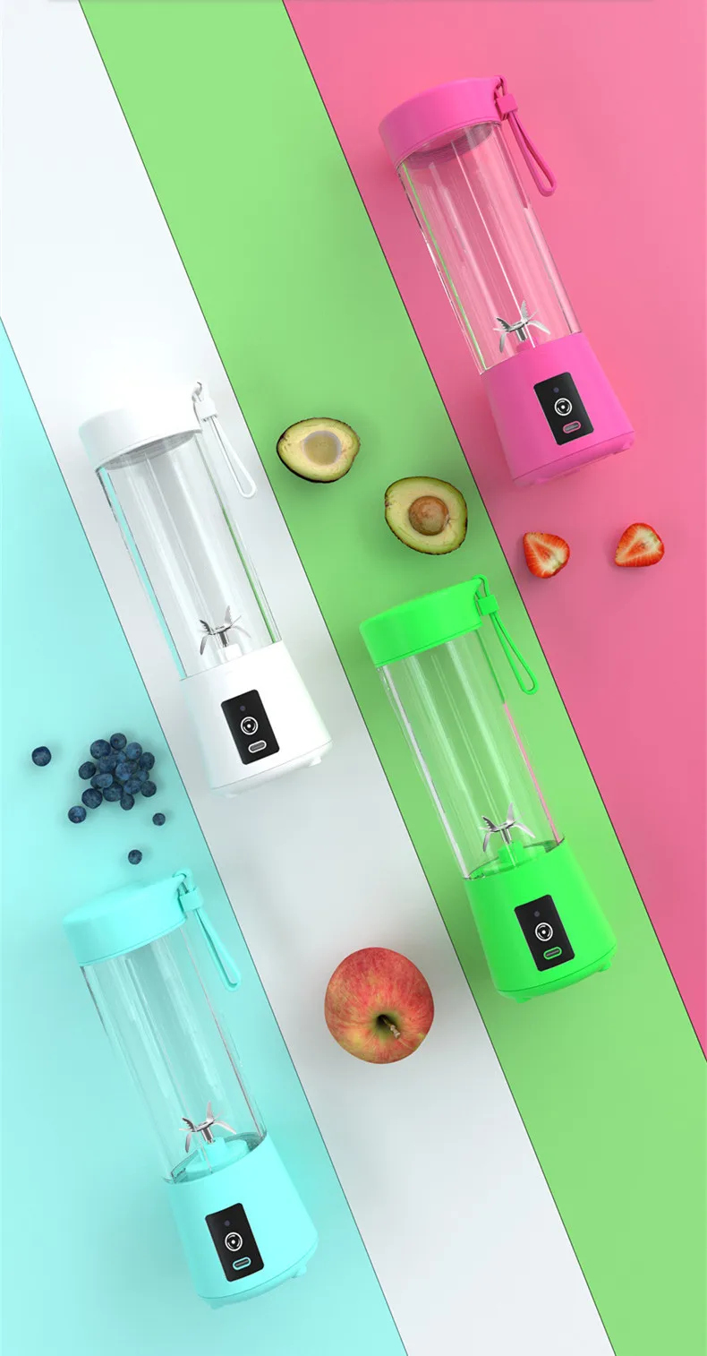 Household USB Rechargeable Mini Portable Blender with Typce-C Port ...