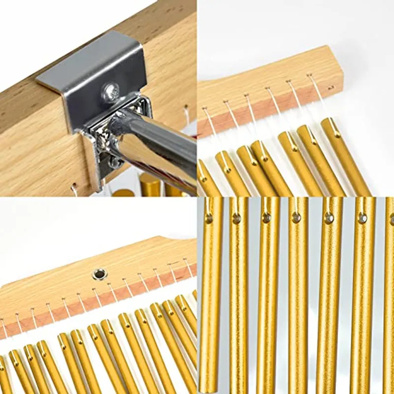 Beautiful Sound Percussion Instrument Memorial Wind Chimes with Stand