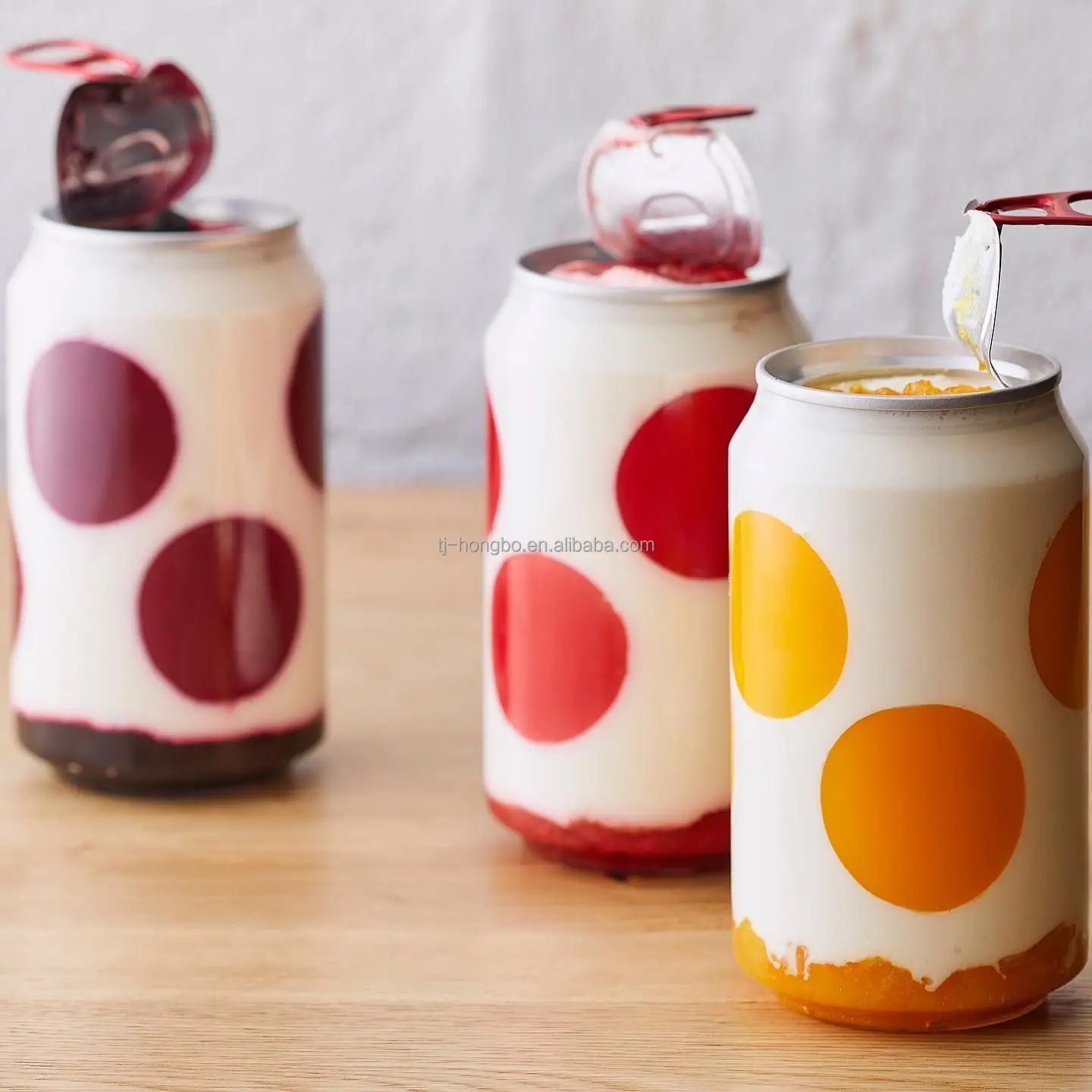 202 52mm Full Open Cap Pull Tab Lid - Aluminum Easy Open End