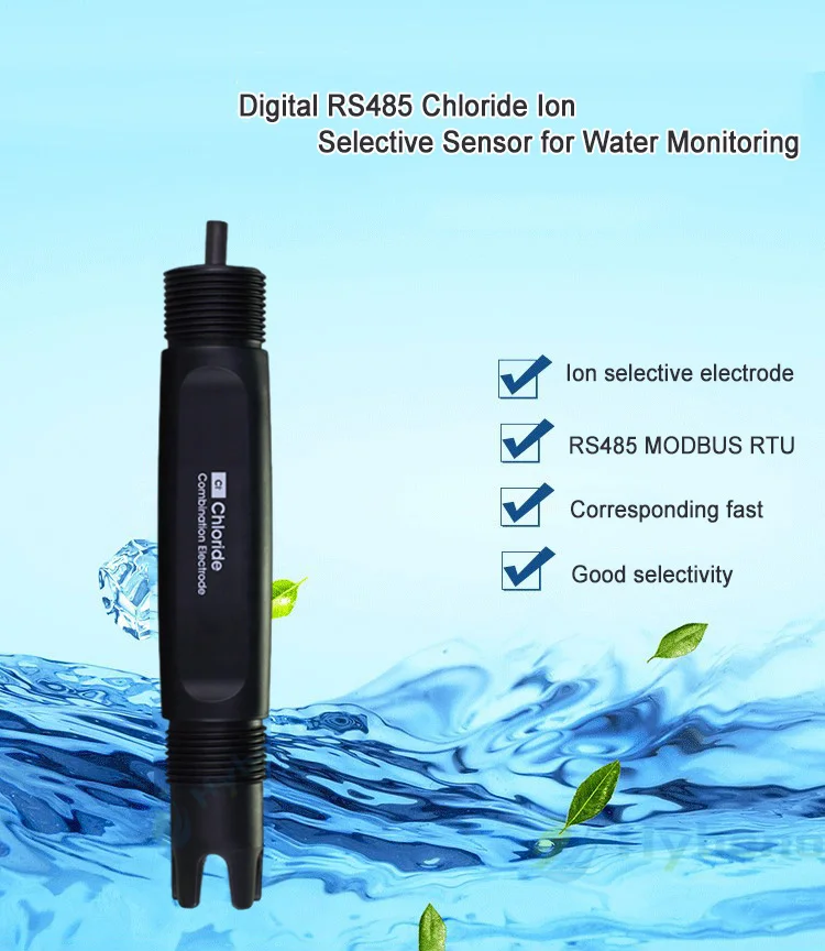 Digital Rs485 Chloride Sensor For Water Quality Analyzer - Buy Digital ...