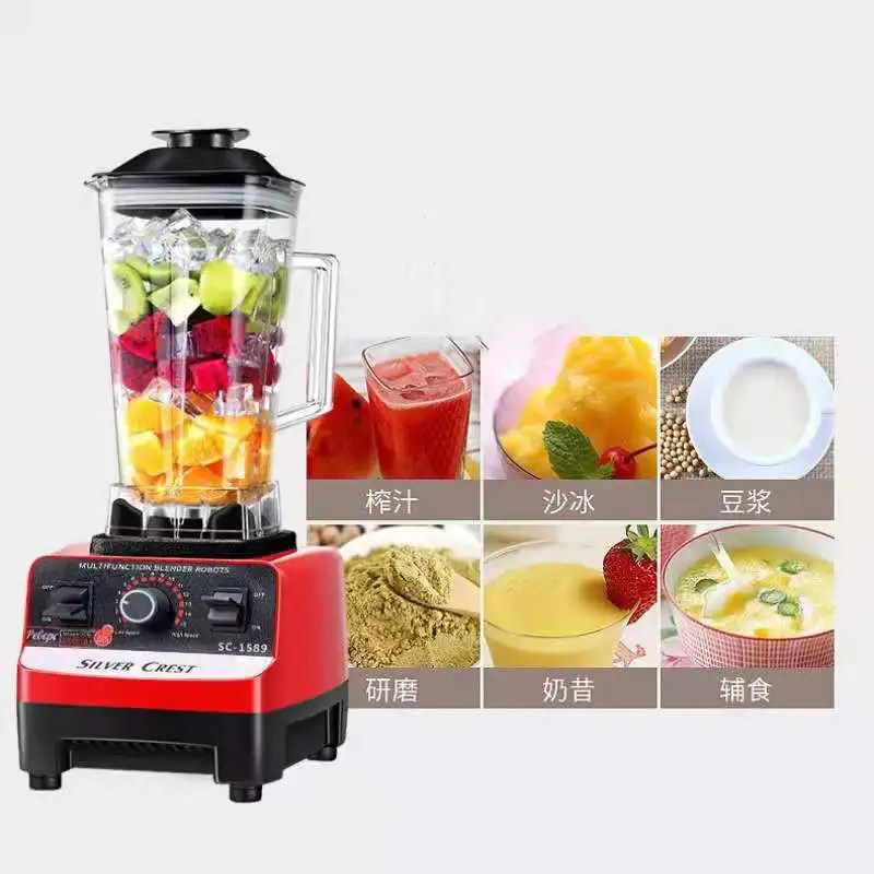 4500w Heavy Duty Commercial Grade Blender Mixer Juicer Fruit Food ...