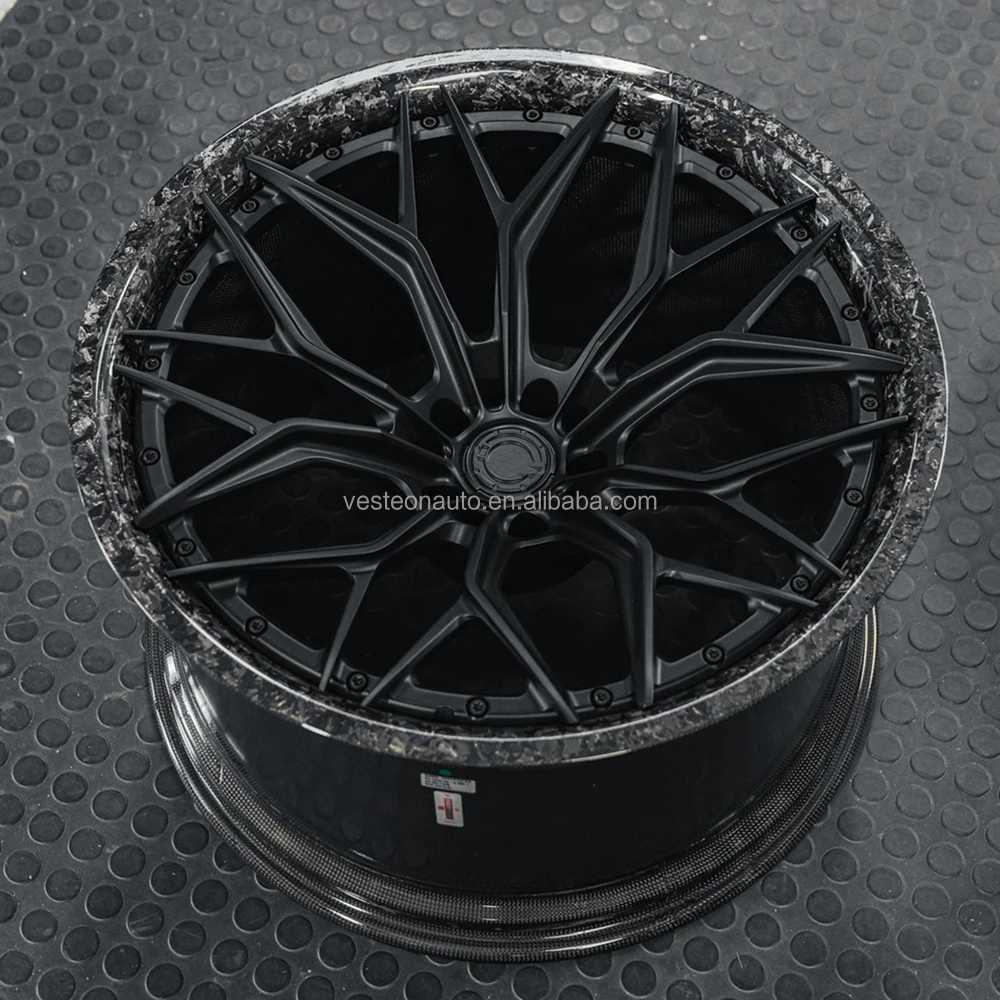 18 19 20 21 22 24 26 Inch 2piece Carbon Fiber Forged Wheel For Dodge ...