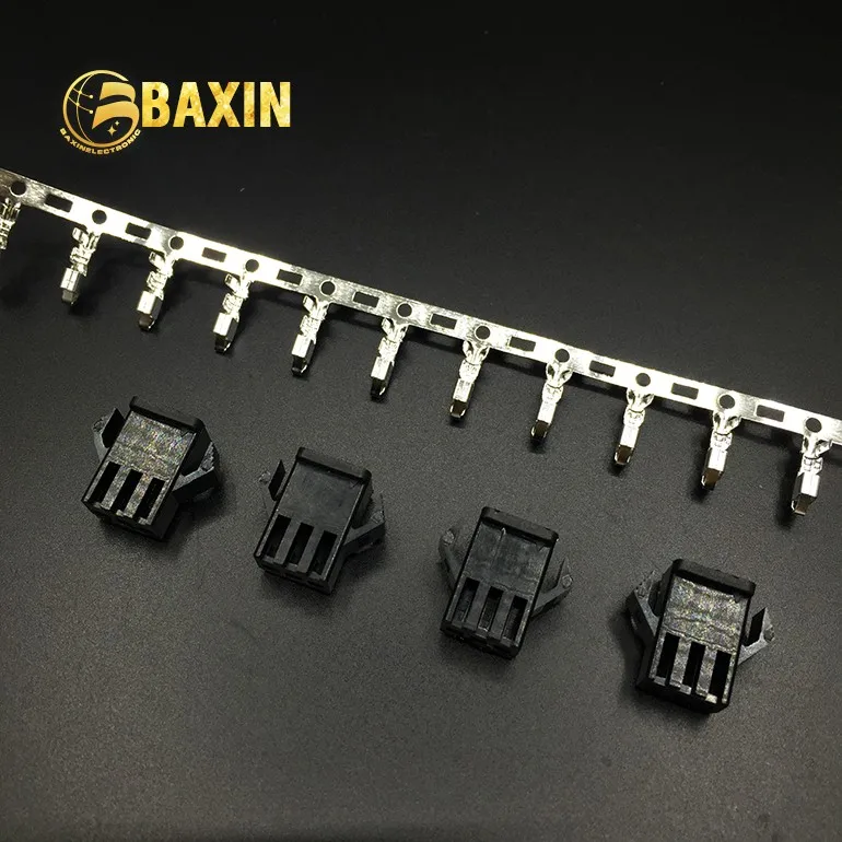 Wire To Wire 3 Pin Cable Connector For Led Lamp Sm-3p - Buy 3 Pin Cable ...