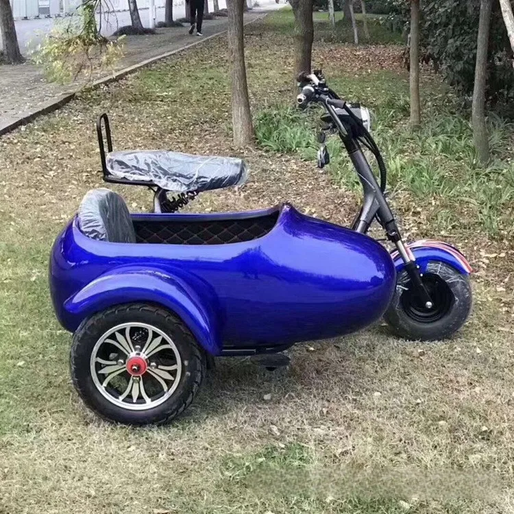 Retro Motorcycle Sidecar Side Three Wheeled Motorcycle Three-wheel ...