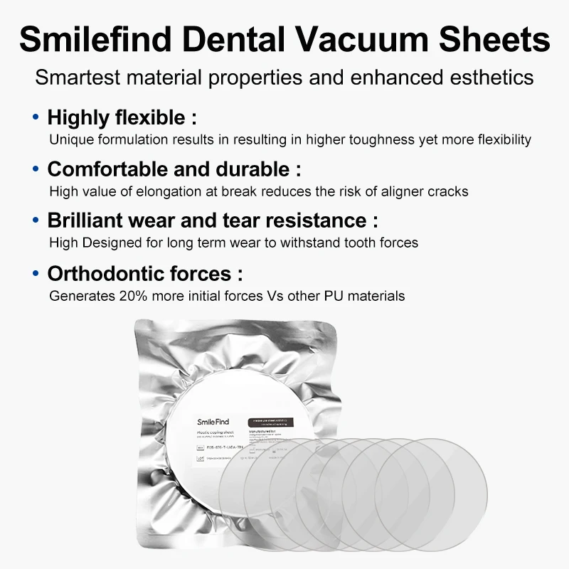 Smile Find Dental Lab Thermoplastic Aligner Retainers Material Tpu ...
