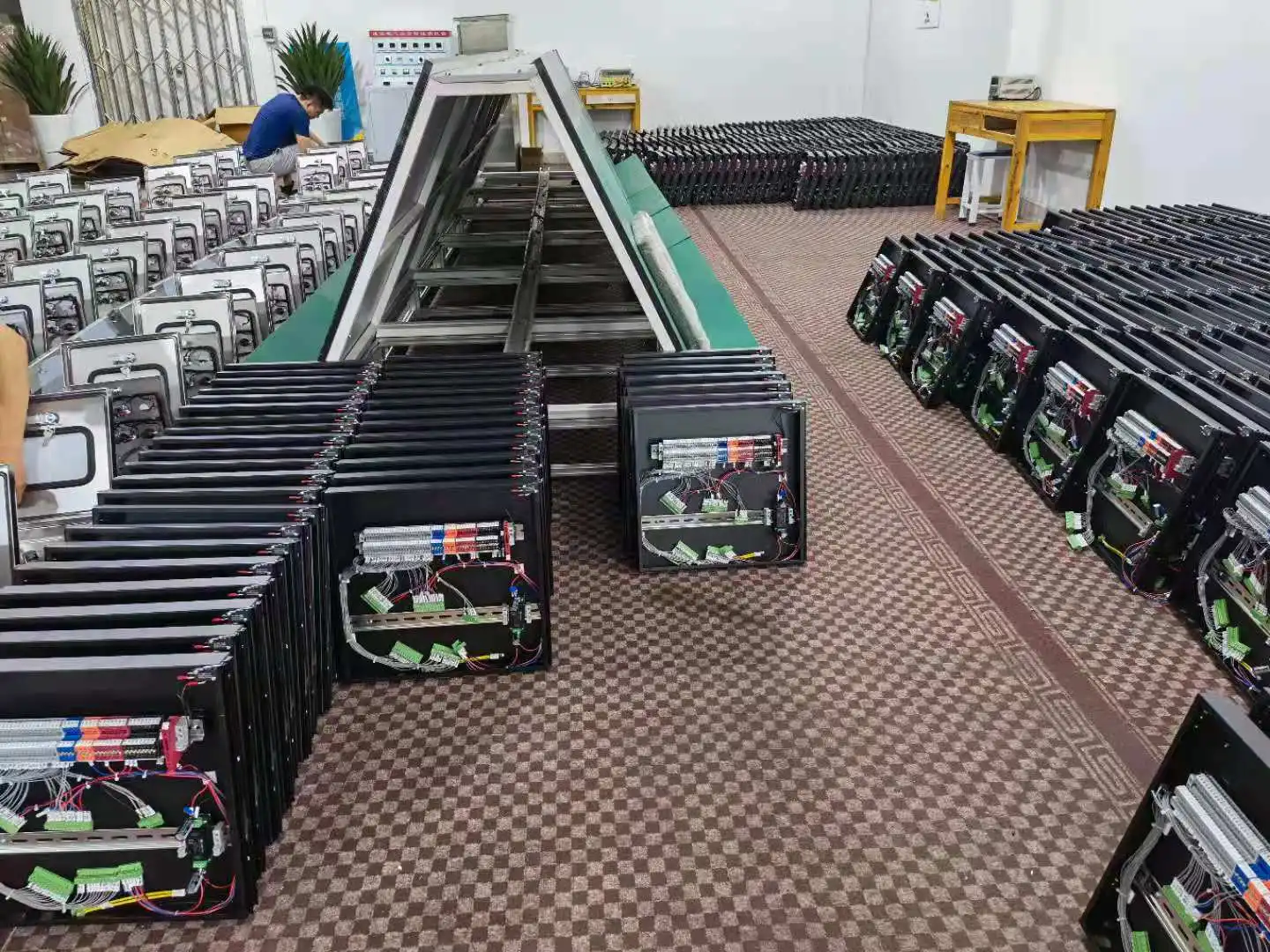 Saipwell 63a 32a Three Phase Double Input Power Distribution Box Custom ...