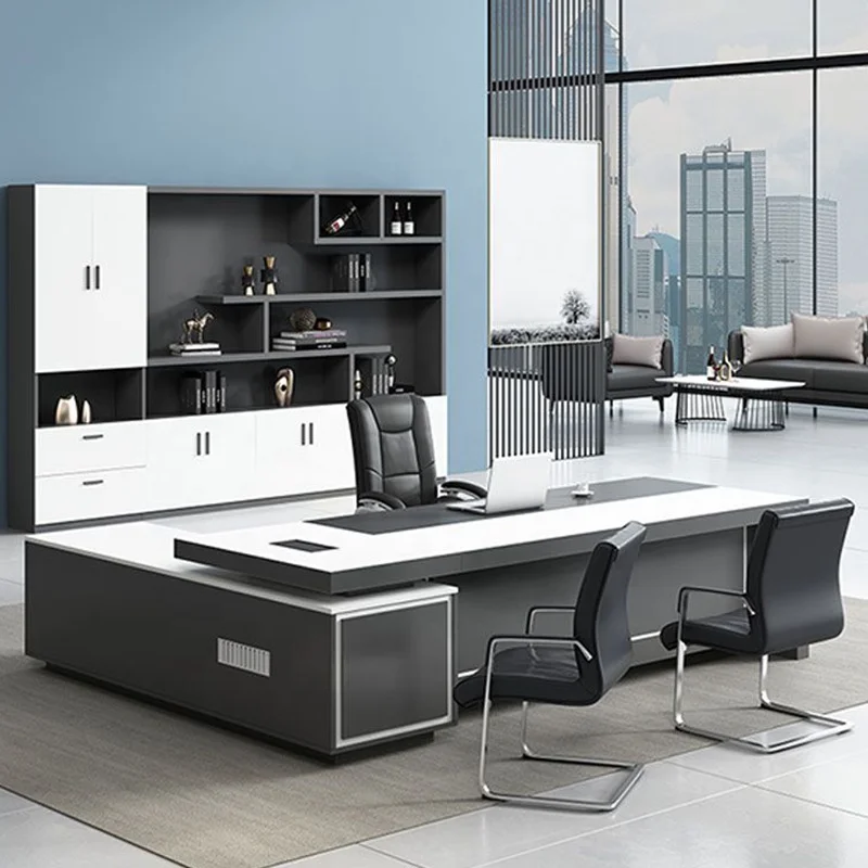 Modern L Shaped Executive Ceo Desk Office Furniture Office Manager Desk ...