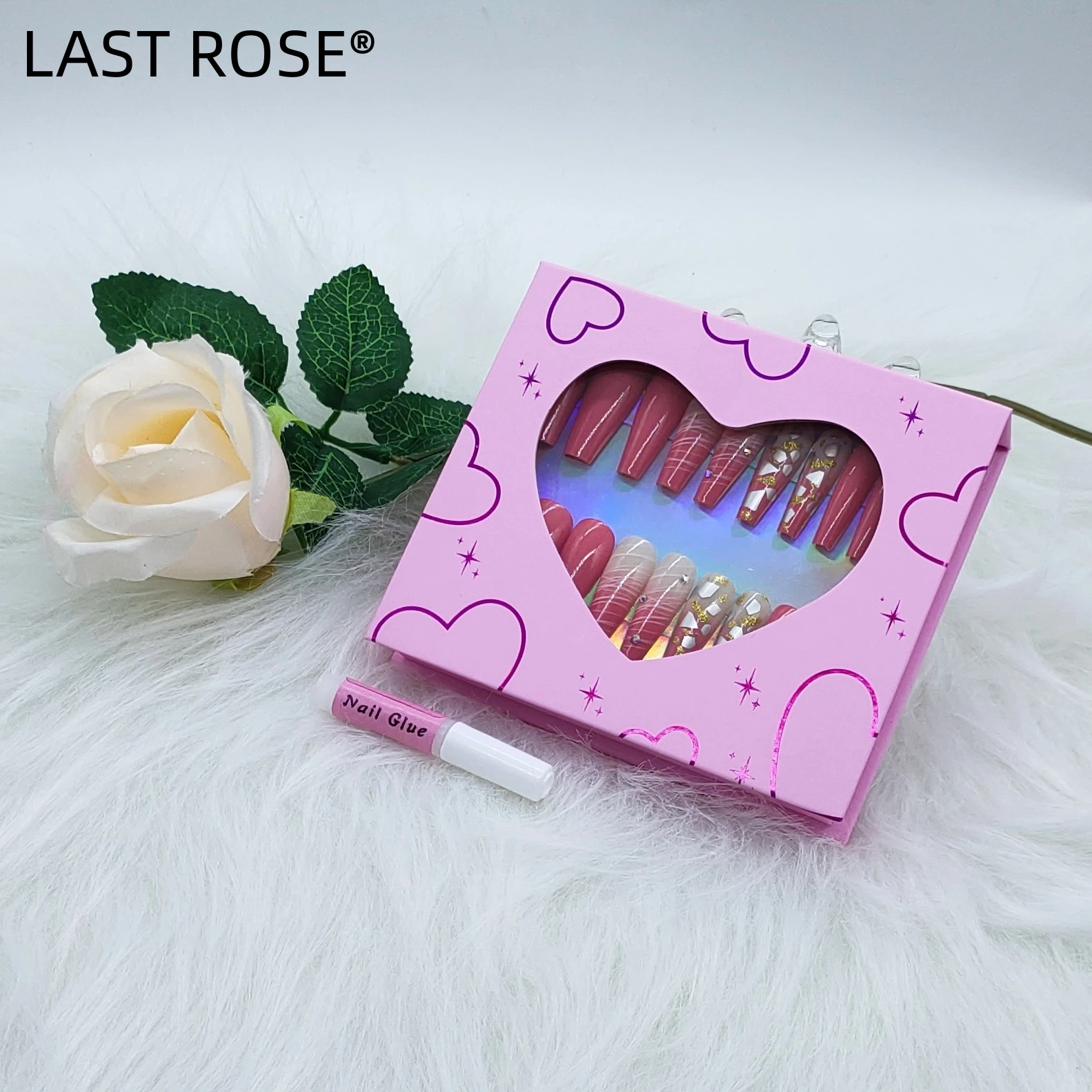 Top Quality Nails Package Box Professional Empty Nail Box For Girls ...