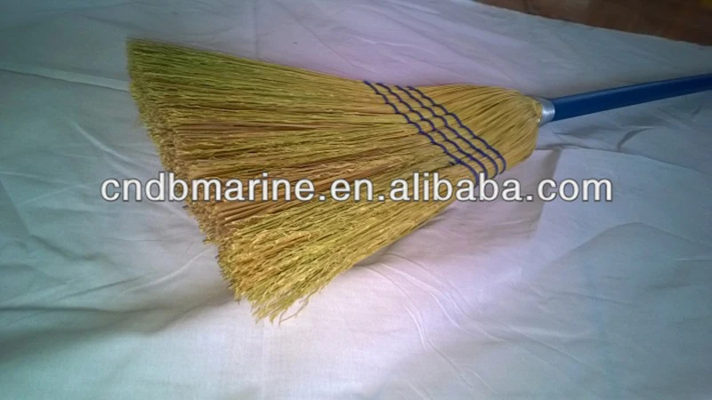 IMPA 510801 Corn Broom - Long Handled Plastic Broom