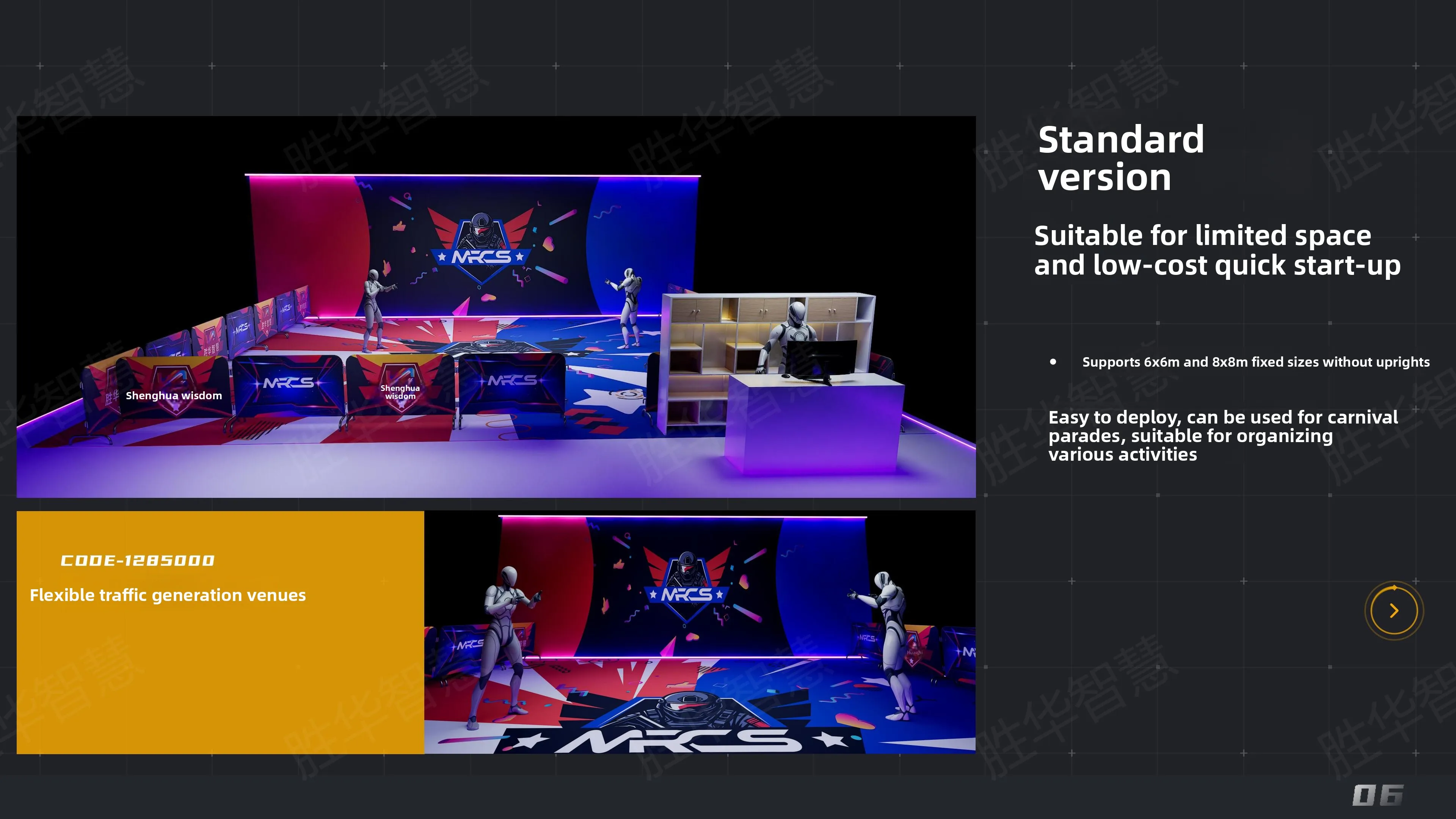 Mr Cs Mixed Reality Shooting Game System Interactive Vr Combat