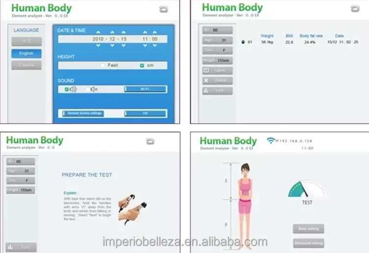 Low Price Bia Body Inbody 270 Body Composition Analyzer Machine - Buy ...