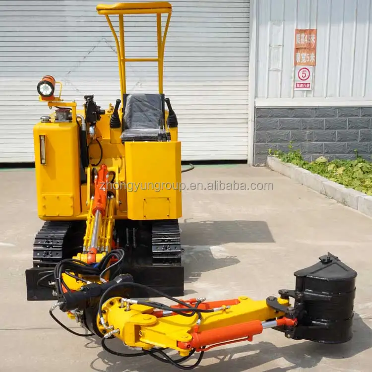Safe Reliable Digging Machine Hydraulic Excavator Micro Bagger Crawler ...