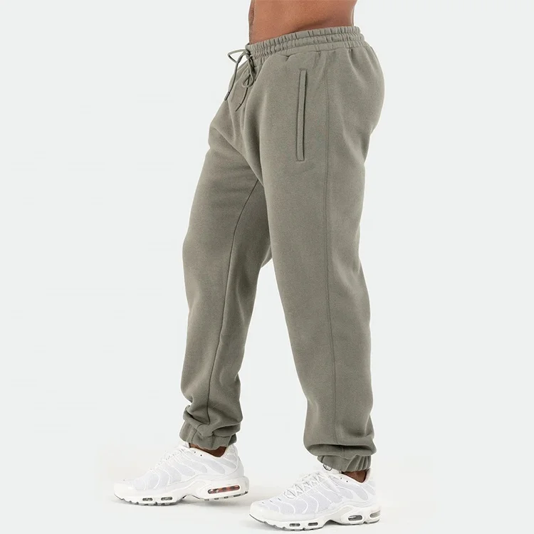 Wholesale Top Quality Casual Oversized Elastic Waist Sweatpants With ...