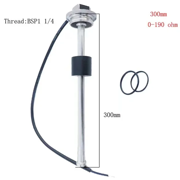 300mm Fuel Level Sensor With 52mm Pointer Or Digital Gauge - Buy Fuel ...