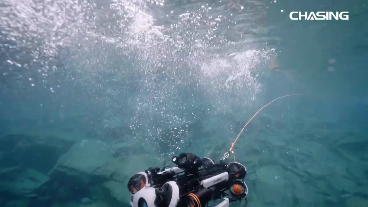 Chasing M2 Pro Max 4k Hd Underwaterwater Bottom Inspection Kit Camera Wifi Gps Rov Diving ...
