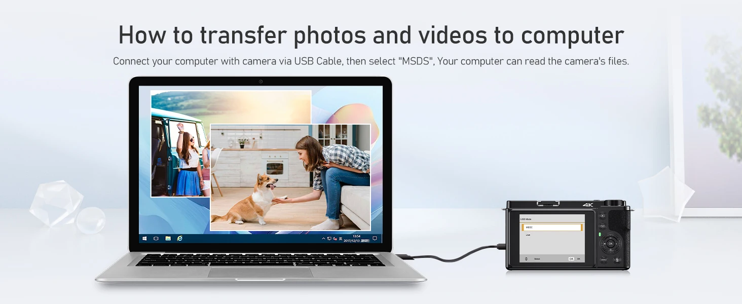Newly Launched 2-in-1 Digital Camera With 12x Optical Zoom 4K-level ...