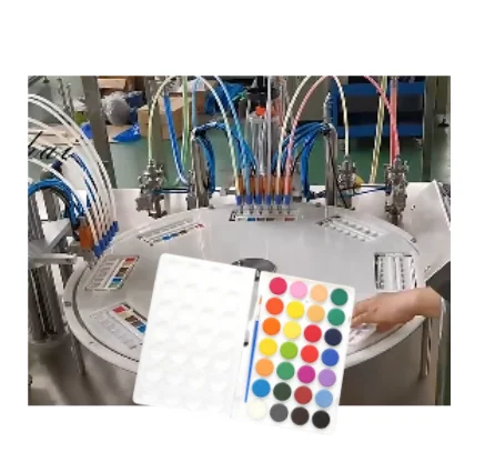 1200BPH-1800BPH Fully Automatic Pigment Tray Color Pigment Filling ...