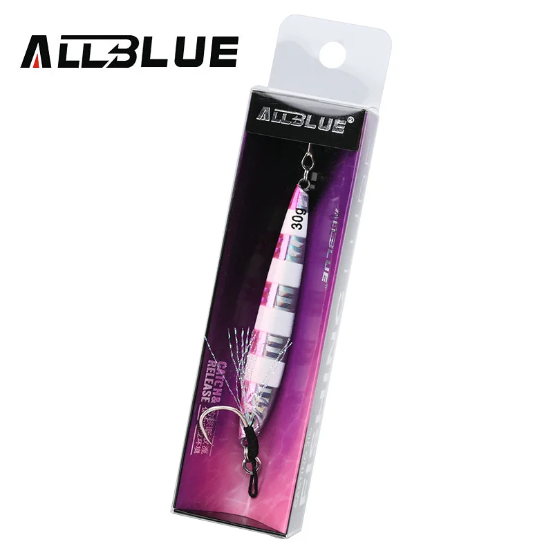 Allblue 60g Wahoo Slim Madai Metal Casting Jig Saltwater Fishing Lure - Buy Fishing Lure,Metal ...