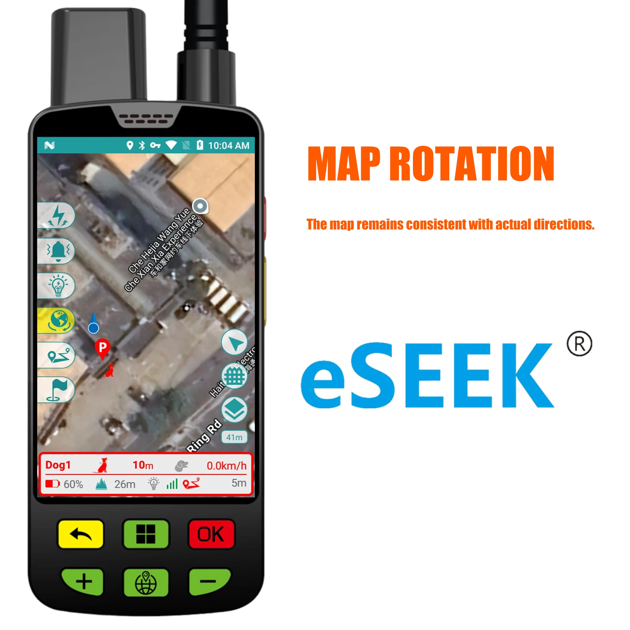 ESEEK GPS Hound Tracker Collar - Smart & Reliable Tracking