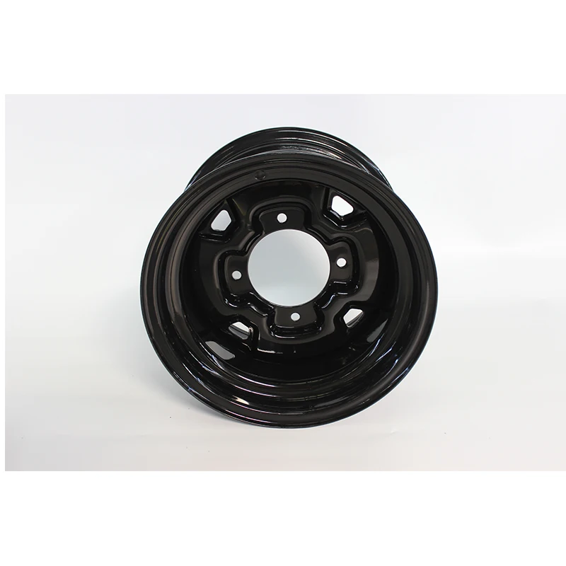 12 Inch High Quality Cart Car Wheel 12x6 12x8 4 Hole Hub Wheel Rim For ...