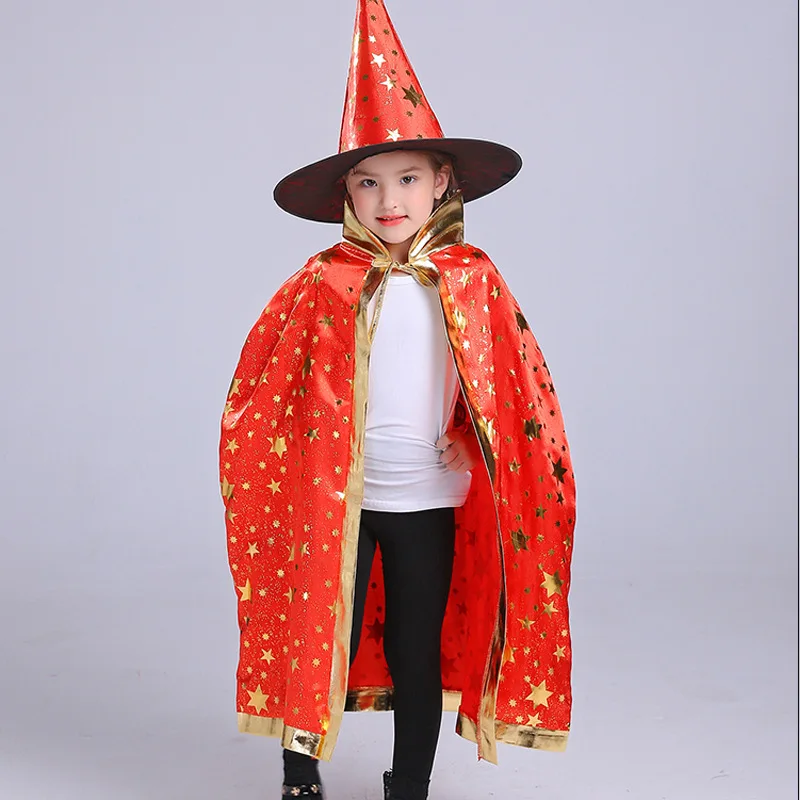 Wholesale Halloween Cosplay Cloak - Custom Children's Pentagram Capes