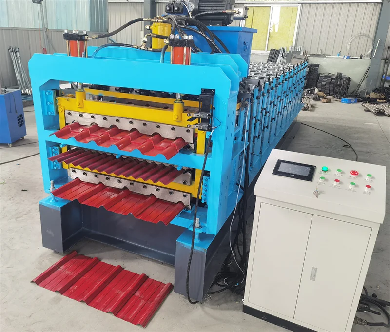 Metal Roofing Sheet Corrugating Machine - DIXIN Production Line