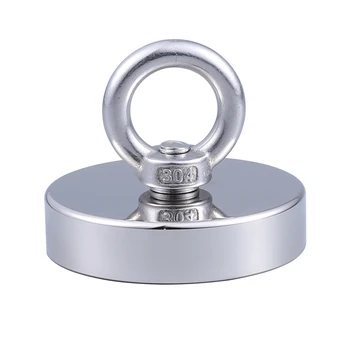 D75mm 550lb Pull Force Neodymium Underwater Retrieving Permanent ...