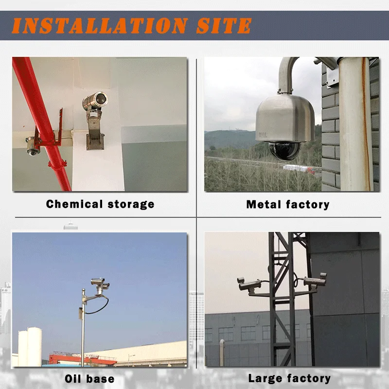 Explosion Proof Cctv Camera Bracket High Quality 304 Stainless Steel ...