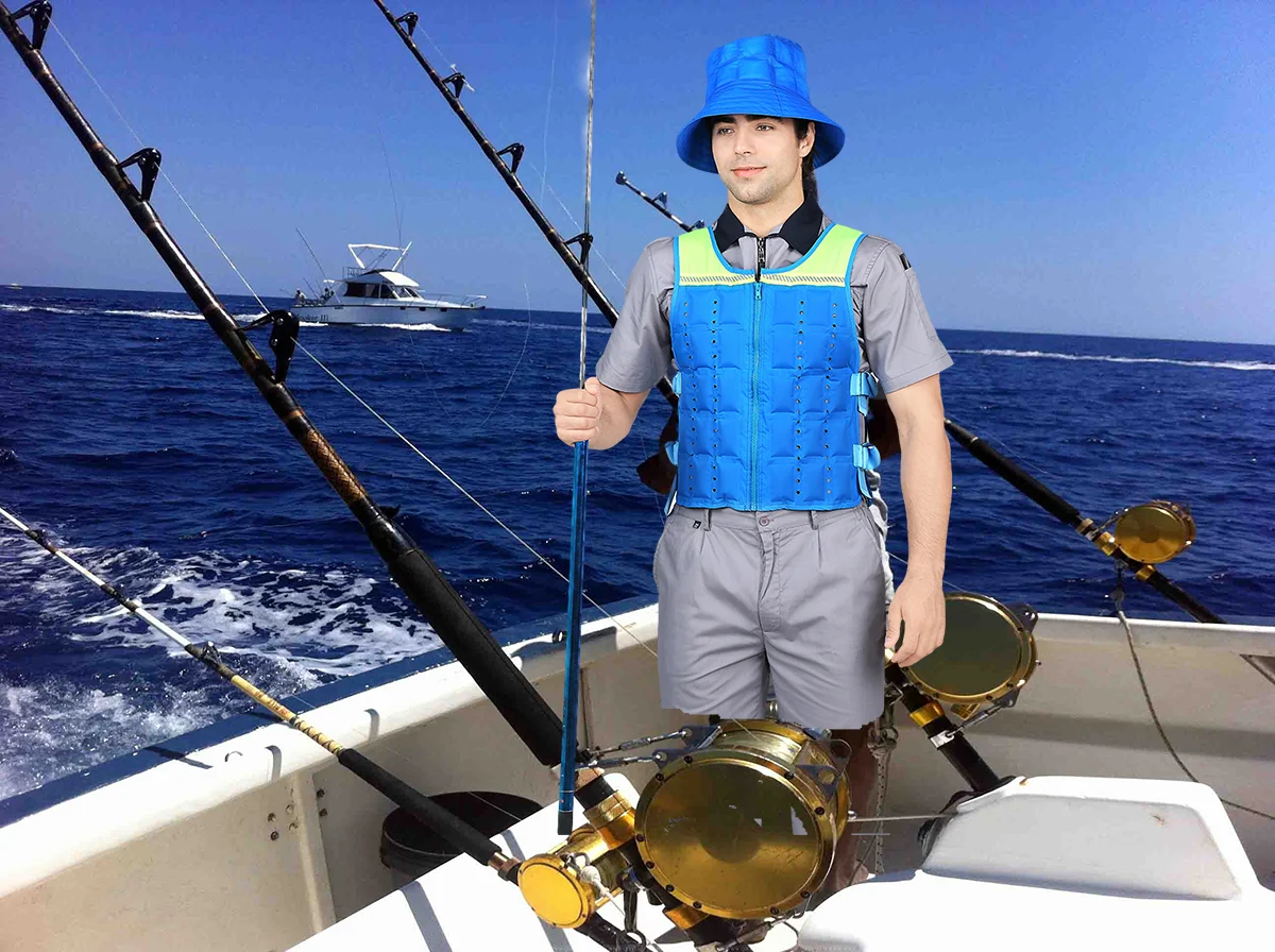 New Desgin Top Quality Pcm Cooling Vest Cooling Clothing With Ice Gel ...