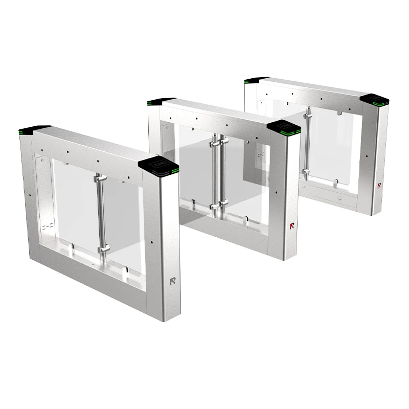 Office Building Entrance Security Access Control Swing Barrier Gate ...