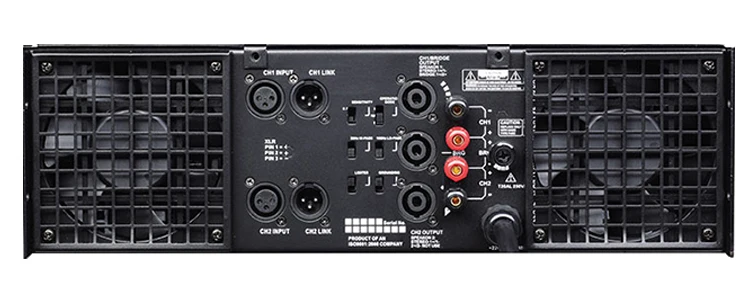 3u Dual Transformer Two Channels High Power 1750w Class H Stereo ...