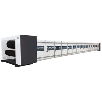 High Quality Corrugated Board Double Backer Facer Caton Box Making ...