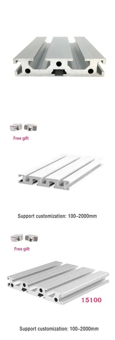 1570 Industrial Aluminum Profiles - Linear Rail Extrusion