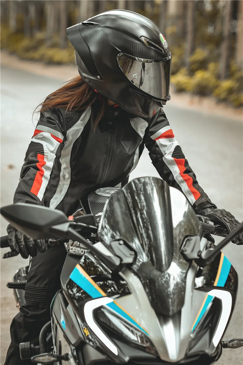 Ladies Slim Fit Motocross Body Armor - Womens Racing Jacket