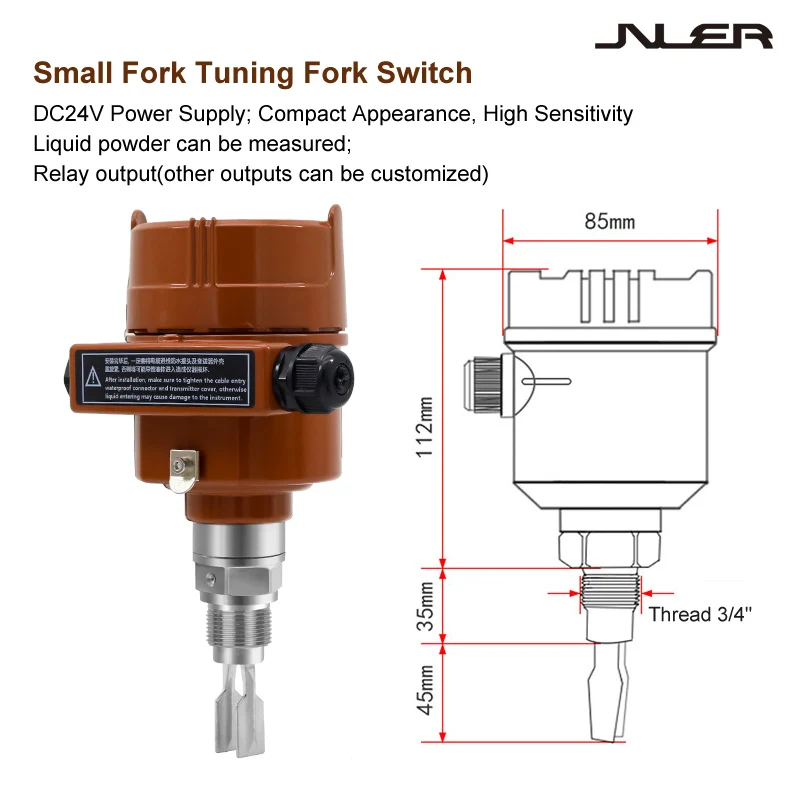 TF-40 Explosion-proof Compact Vibrating Fork Level Switches and ...