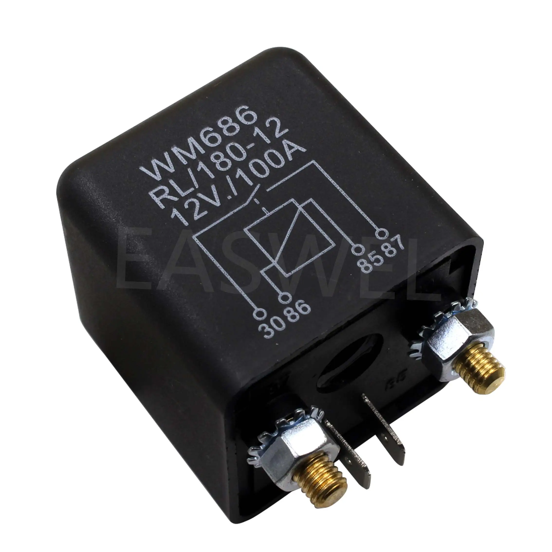 WM686 RL180 DC12V/24V 일반 오픈 헤비 듀티 자동차 스타터 배터리 릴레이 100A| Alibaba.com