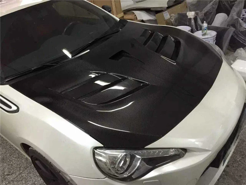 Gt86 Brz Carbon Fiber Fibre Engine Hood Bonnet Fit For Toyota Gt86 Brz ...
