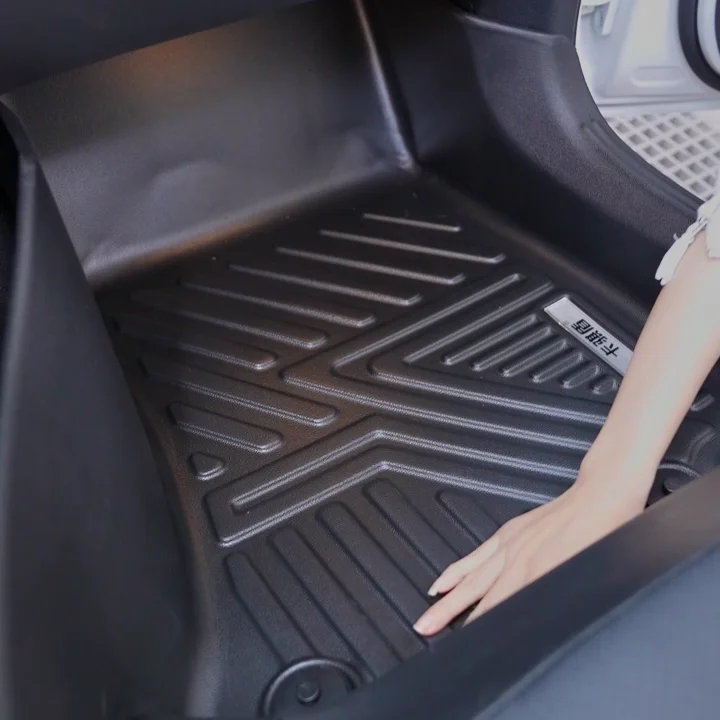 Wholesale New Style Full Set Tpe Eco-friendly Car 5d Foot Mat Auto ...