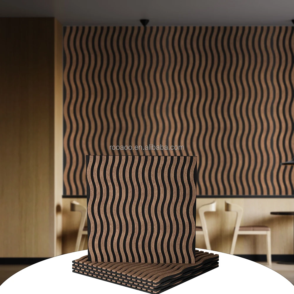 Elegant Waves Akupanel - Eco-Friendly Acoustic Panels