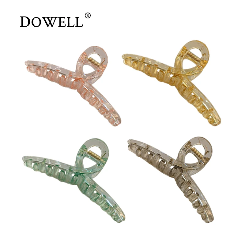 Dowell Korean Jelly-colored Streamer Simple Square Translucent Plastic ...