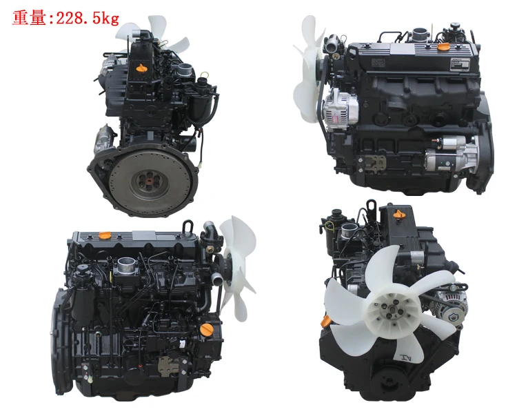 Genuine 4D94LE Diesel Engine Assembly for Komatsu FD20-30